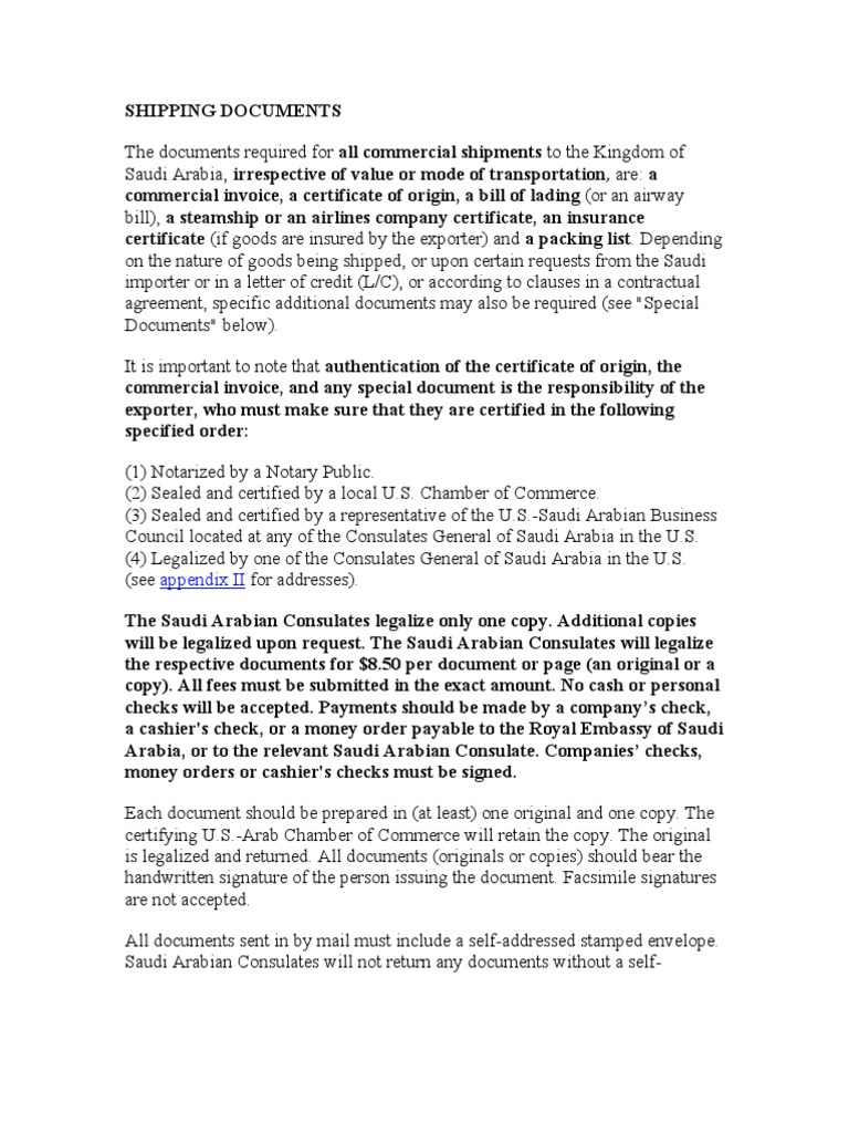 Shipping Documents | PDF | Bill Of Lading | Invoice