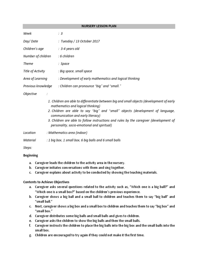 TASKA Lesson Plan | PDF | Lesson Plan | Human Nature
