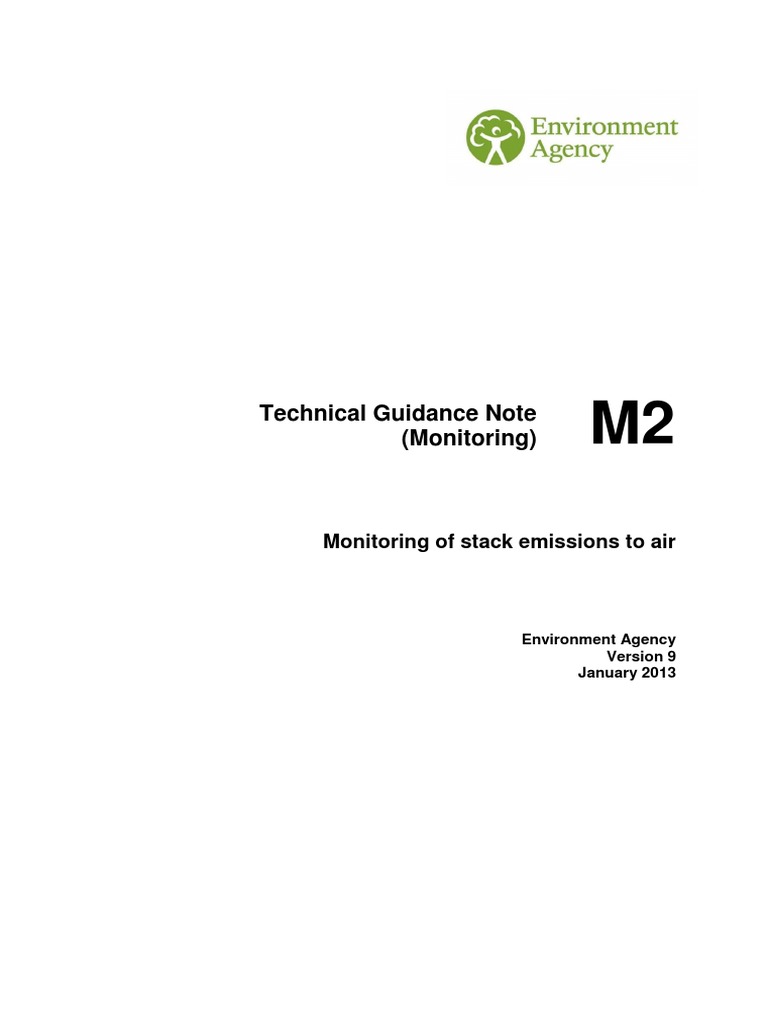 Monitoring of Stack Emissions To Air (Environment Agency) | PDF | Flow ...