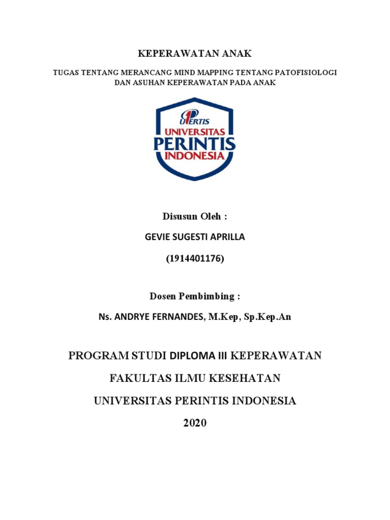 Tugas Kep Anak Mind Mapping Gevie | PDF | Sains & Matematika