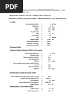 STP Calculation | PDF | Filtration | Litre
