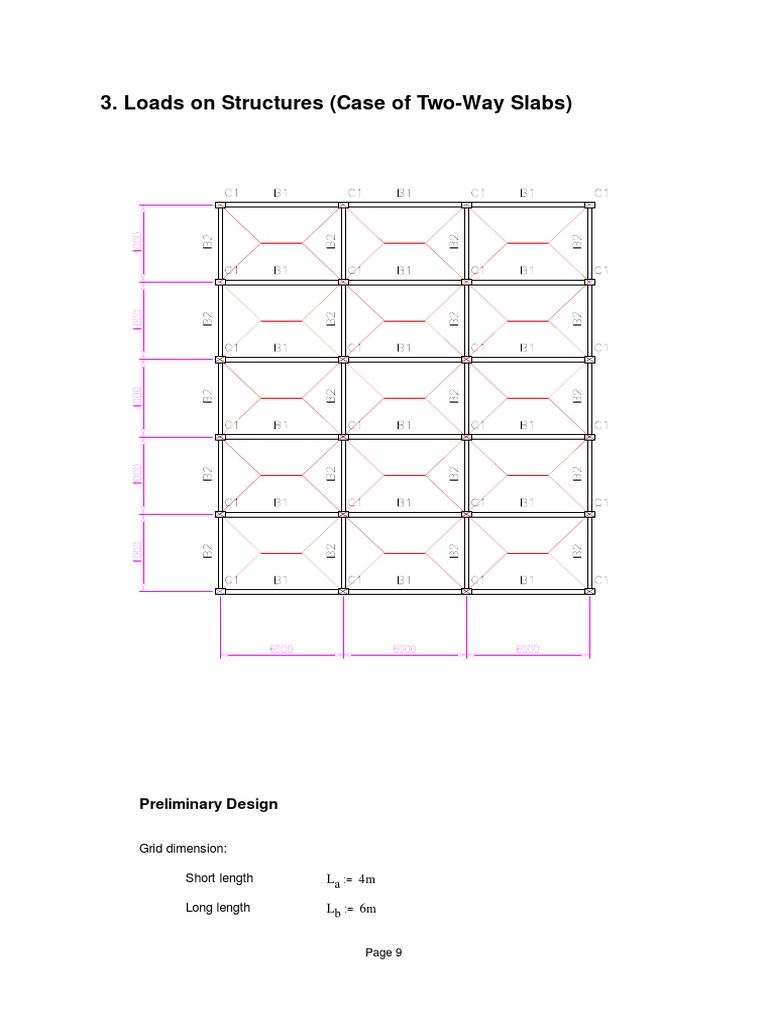 Mathcad - 03-Loads On Structures (Case of Two-Way Slabs) | PDF | Beam ...