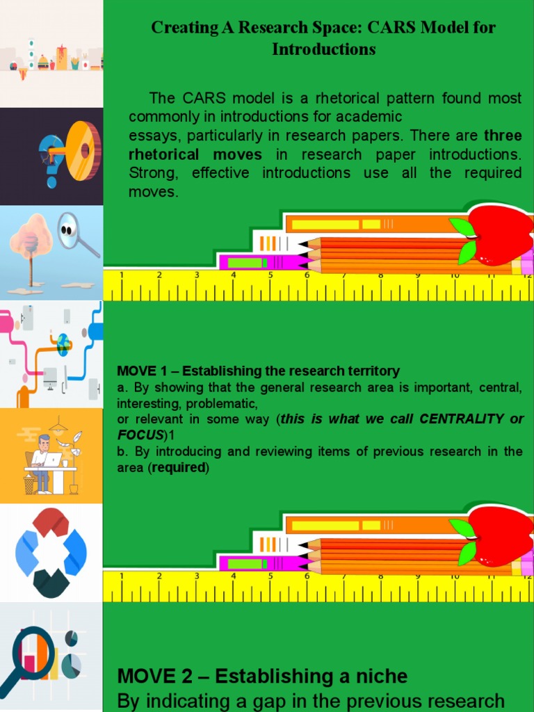Creating A Research Space: CARS Model For Introductions | PDF | Science ...