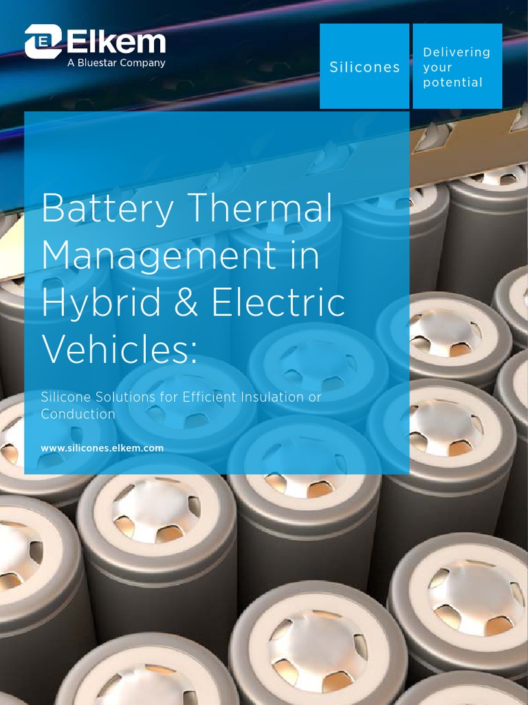 Battery Thermal Management Ebook | PDF | Electric Vehicle | Silicone