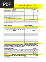 Formato de Permiso Trabajo en Altura | PDF | Andamio