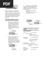 Refraction Lab - Gizmo | PDF