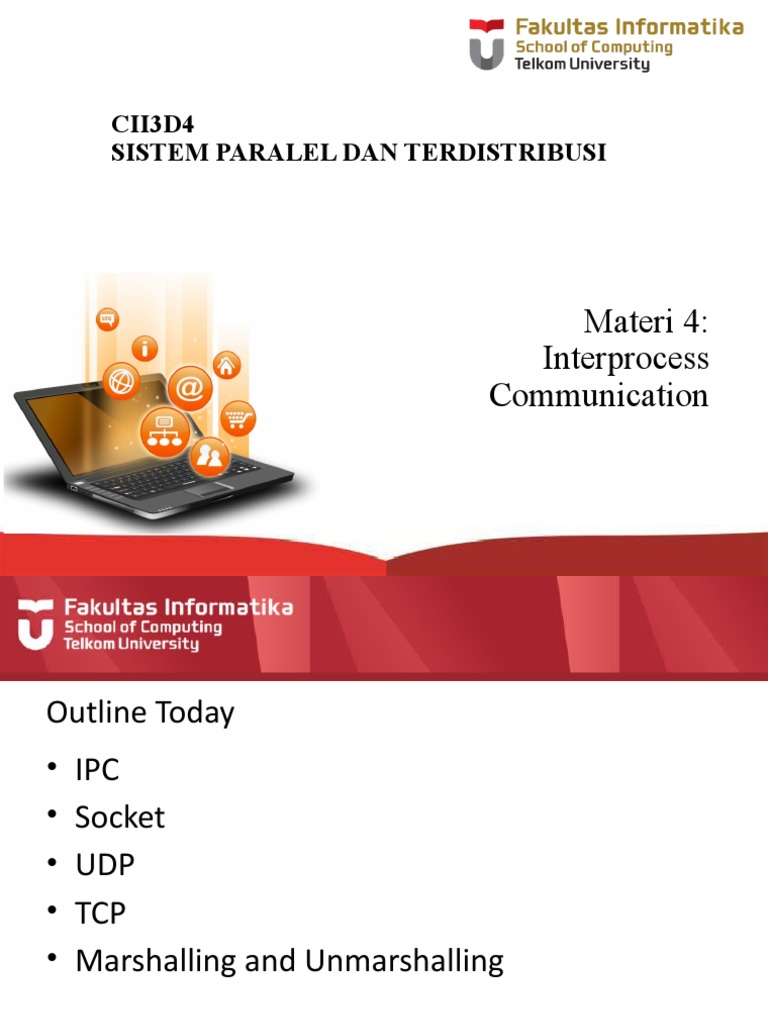 CII3D4-SisTerPar-04-Interprocess Communication | PDF | Network Socket | Markup Language