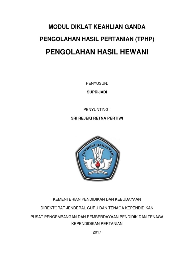 Modul TPHP - KK G Suprijadi (Edited) | PDF