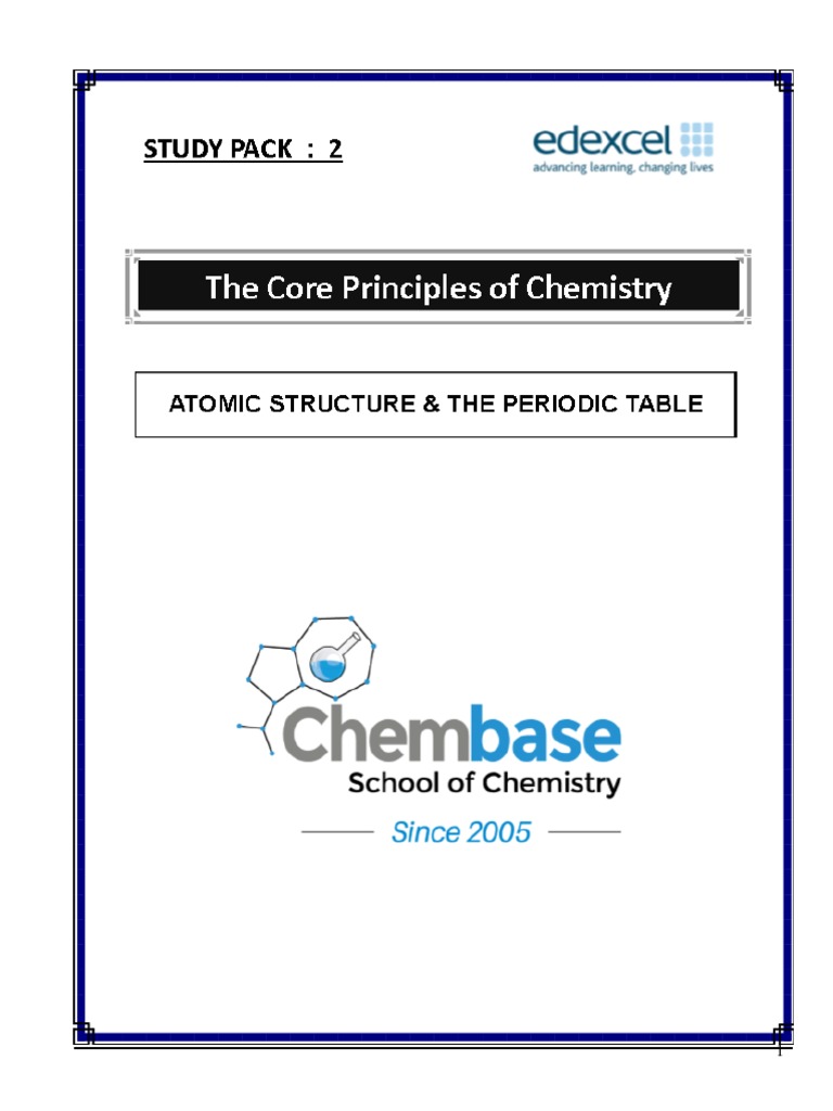 Atomic Structure and Periodic Table | PDF | Mass Spectrometry | Ion
