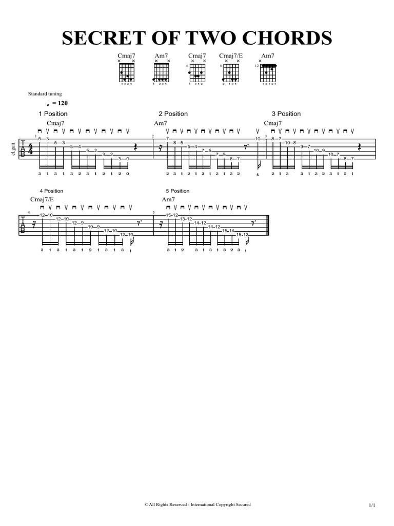 Secret of Two Chords | PDF | Elements Of Music | Music Theory