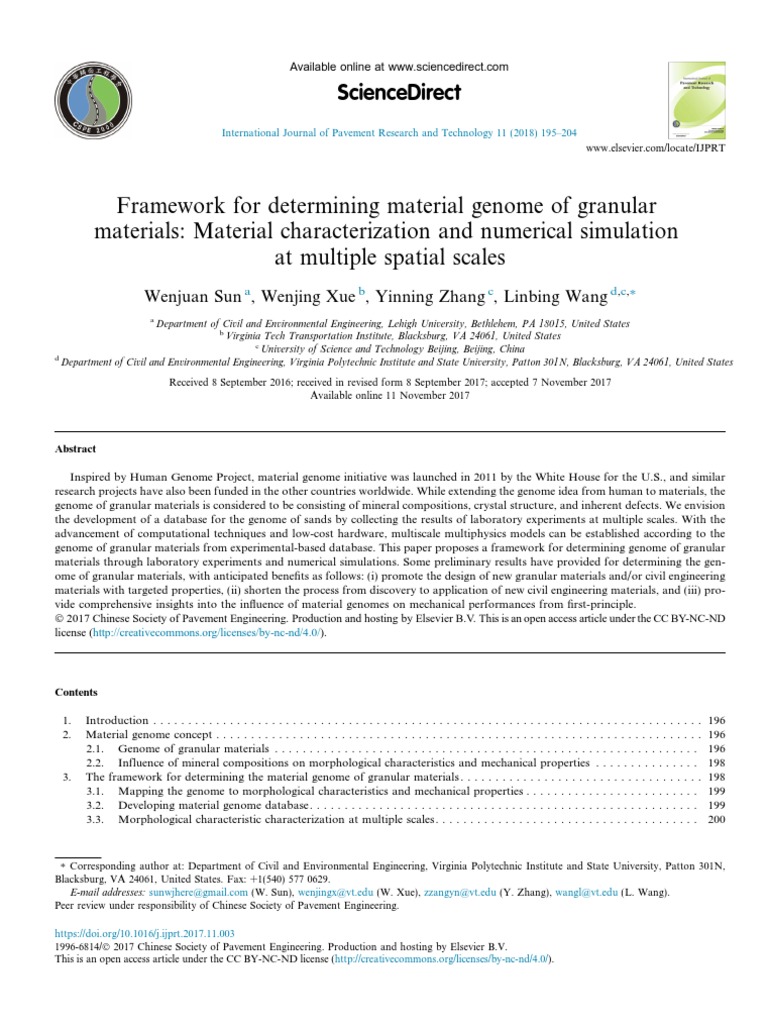 Framework For Determining Material Genome of Granu - 2018 - International Journa | PDF ...