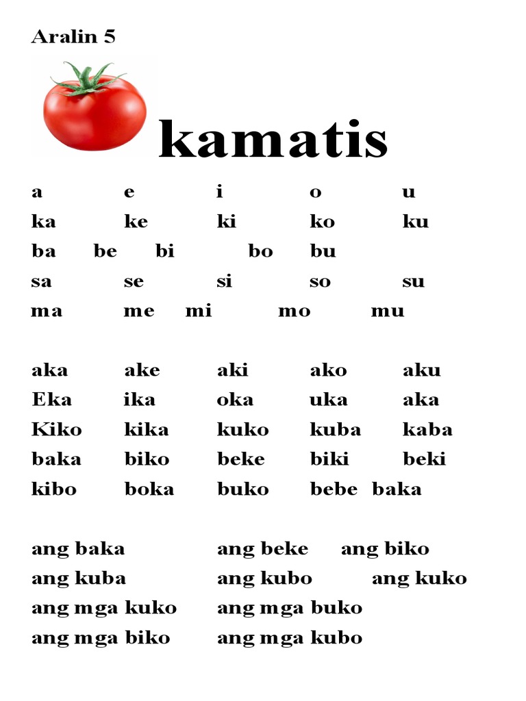 Babasahin For Tutorial | PDF