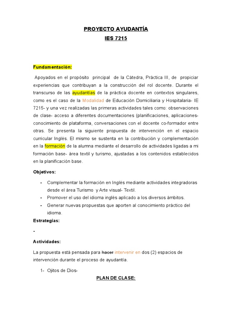 Proyecto Ayudantía - Ie 7215 | PDF | Science | Ciencia y Tecnología