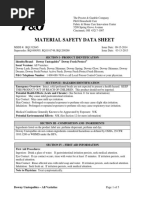 Vim Msds | PDF | Personal Protective Equipment | Water