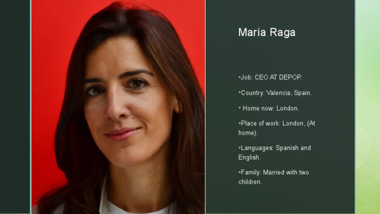 María Raga: CEO of Depop Profile | PDF