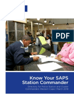 SAPS Explosives Section Contact List Rev 2 | PDF | Cape Town | South Africa