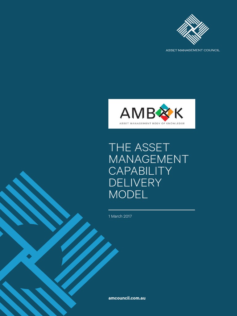 The Asset Management Capability Delivery Model: 1 March 2017 | PDF ...