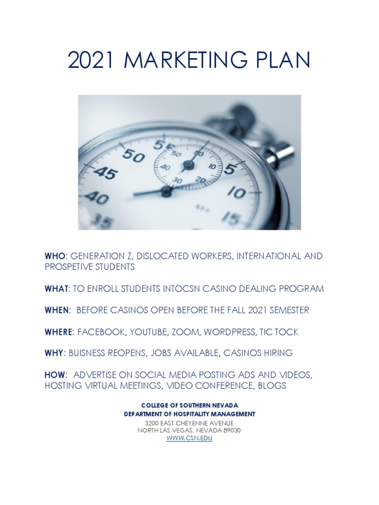 2021 Marketing Plan | PDF | Advertising | Social Media