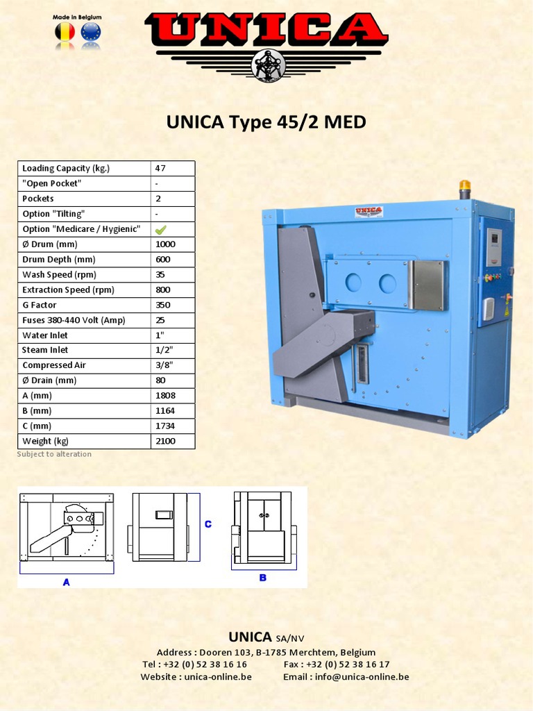 Unica | PDF | Manufactured Goods | Mechanical Engineering