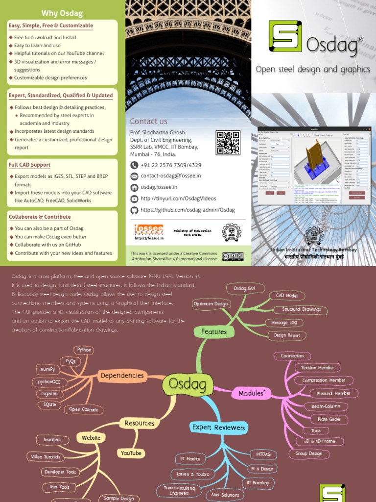 Osdag Trifold | PDF | Software | Computer Science