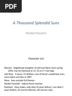 Insights on "A Thousand Splendid Suns" | PDF | General Fiction