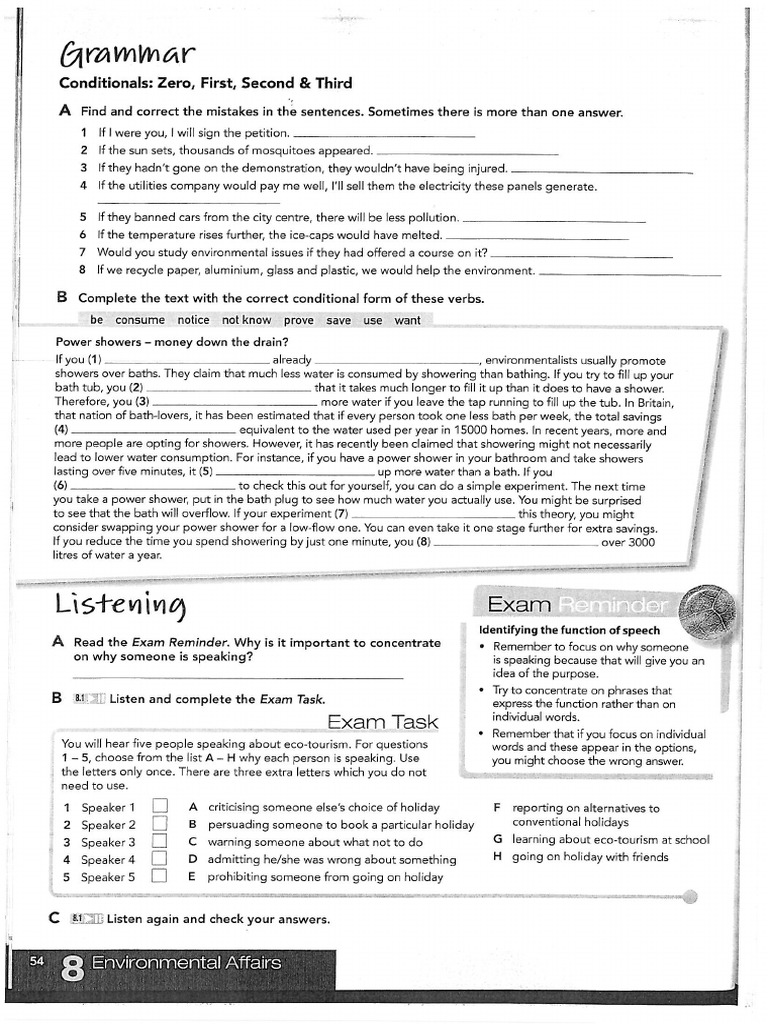 Conditionals Workbook PDF | PDF