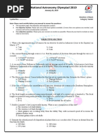 Astronomy C Rules for 2025 Science Olympiad | PDF | Exoplanet | Stars