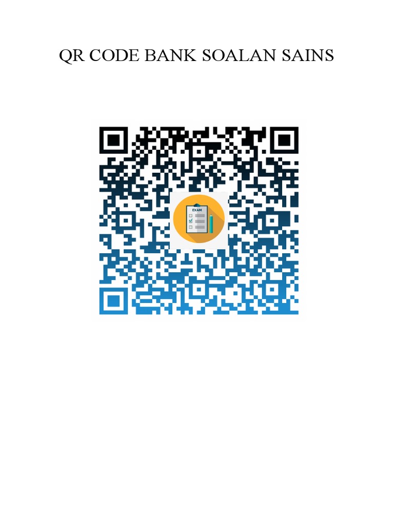 QR Code Bank Soalan Sains | PDF