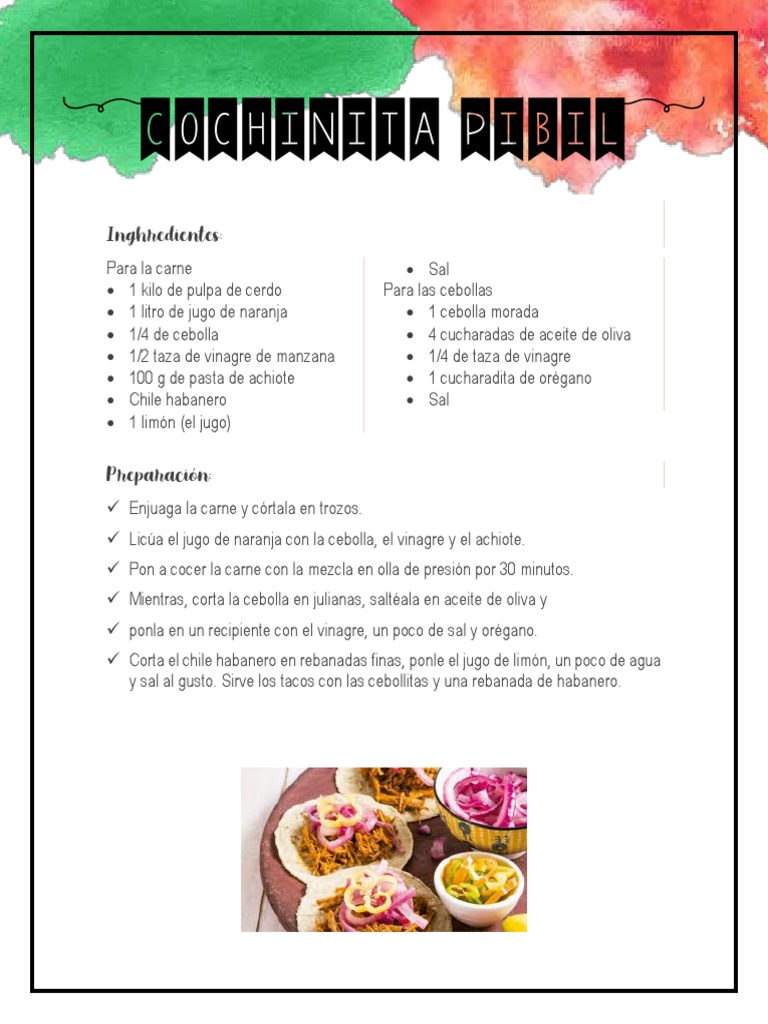 Recetas de Cocina Mexicana | PDF | Cocina | Cocina occidental