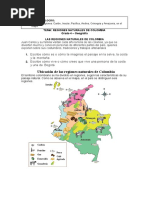 Mapa de Colombia Con Las 3 Cordilleras | PDF