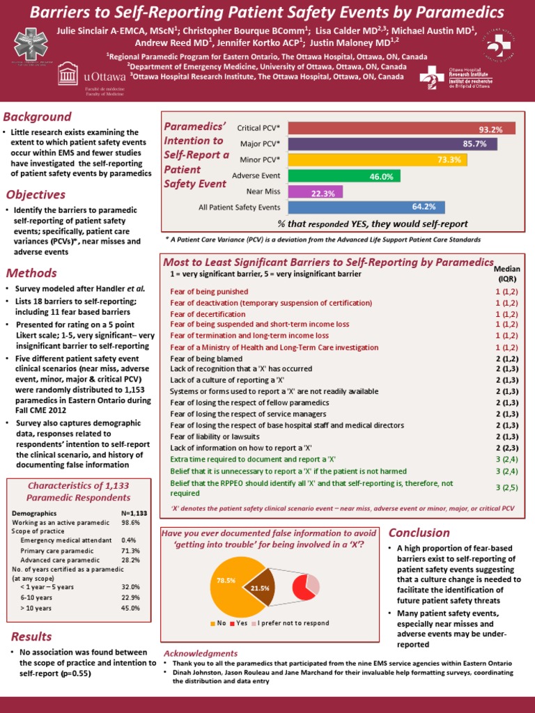 Barriers-Poster - JAN 7 - 2014 - HighQuality | PDF | Paramedic ...