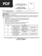 MOCA Sample Report | PDF | Recall (Memory) | Cognition