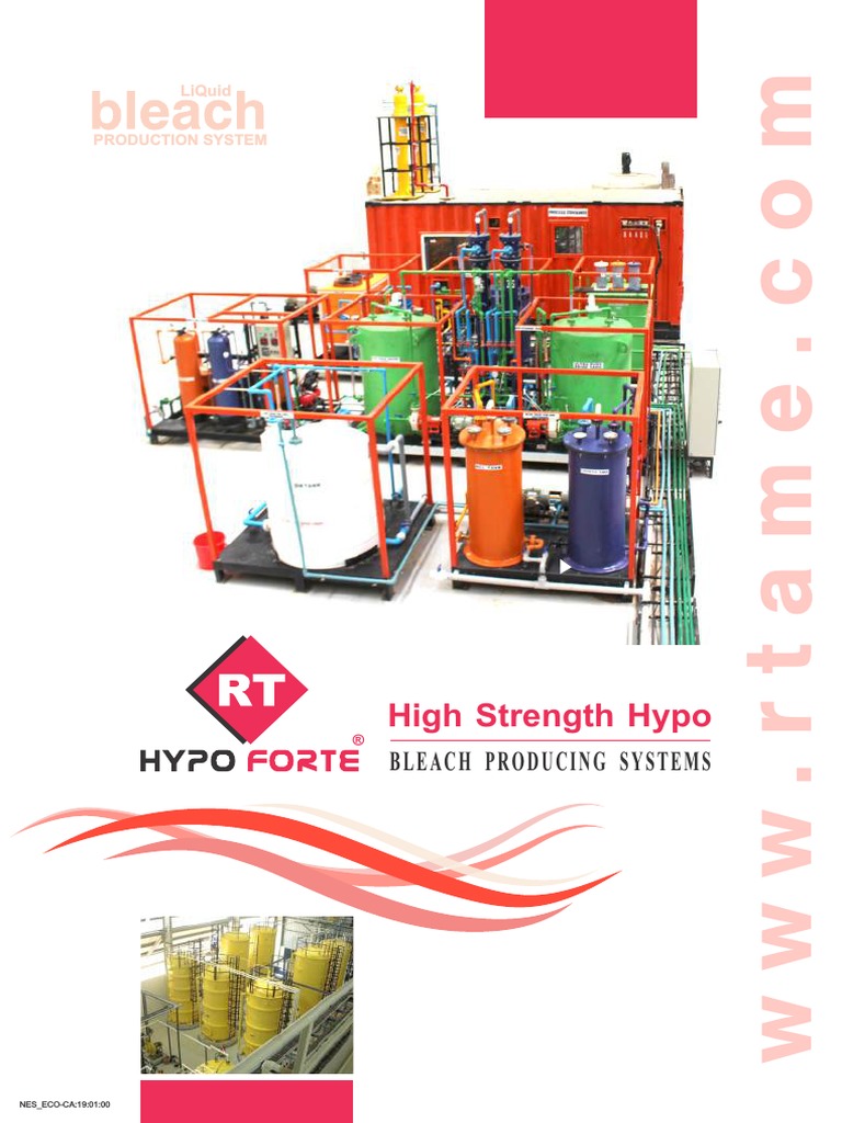 High Strength Hypo: Bleach Producing Systems | PDF
