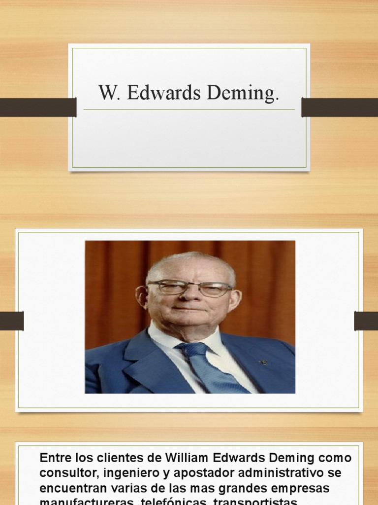14 Principios de Deming para Empresas | PDF | Calidad (comercial ...