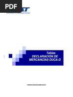 Formato Duca Excel | PDF | aduana | Relaciones internacionales