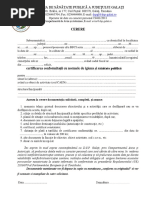 F14 Formular Incepere Lucrare ISC | PDF