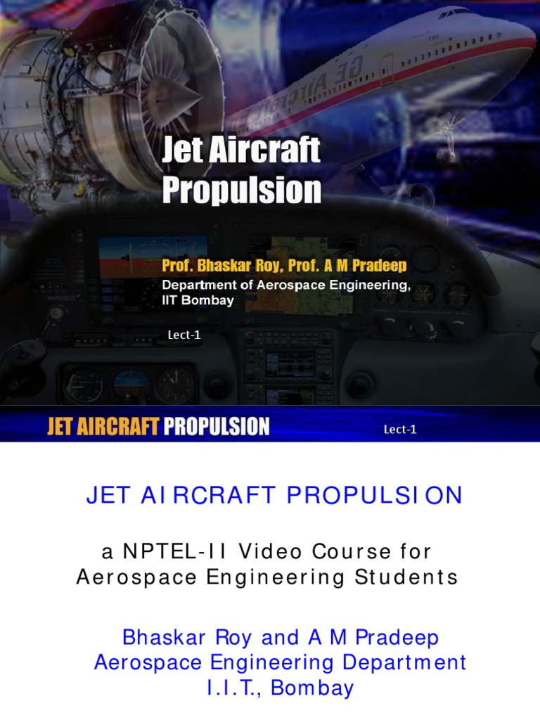 Lect 1 | PDF | Jet Engine | Propulsion