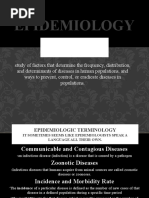 Epidemiology Exam Questions and Answers | PDF | Transmission (Medicine ...