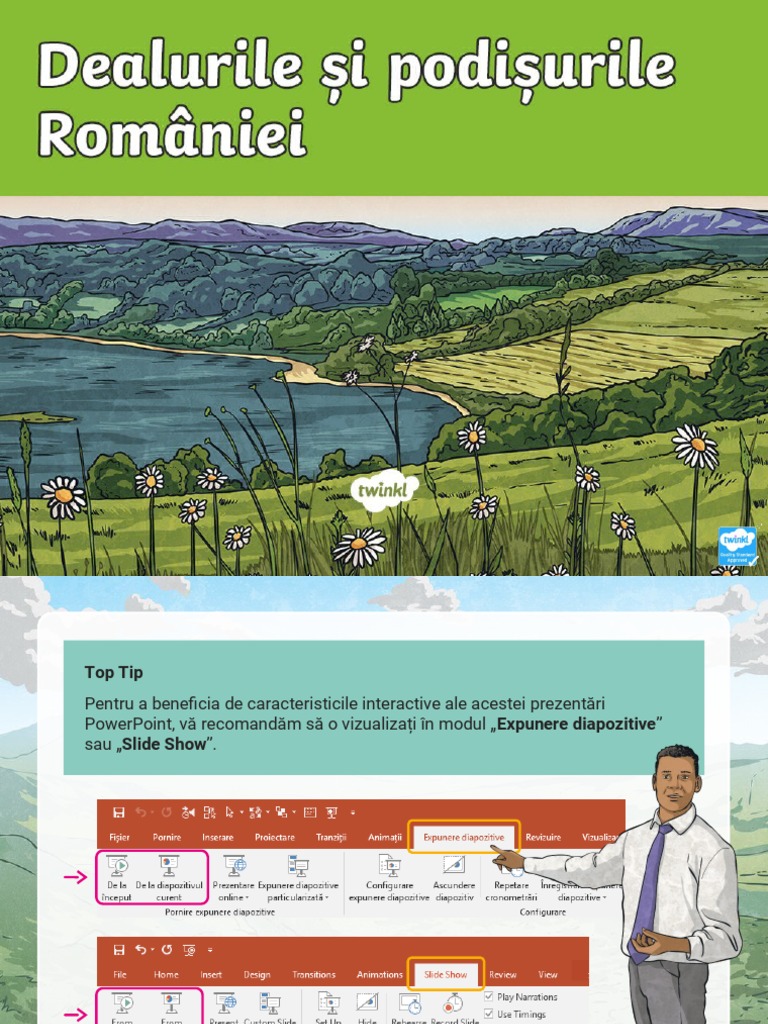 Ro2 G 5922 Dealurile Si Podisurile Romaniei Prezentare Powerpoint - Ver ...