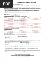 COCOLIFE Heathcare Reimbursement Form | PDF | Patient | Medical Record