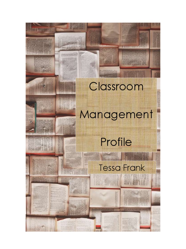 Classroom Management Profile | PDF | Classroom | Classroom Management