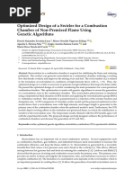 Axial Swirler Design for Combustors | PDF | Gases | Mechanical Engineering