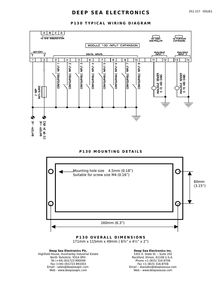 DSE130 Installation | PDF