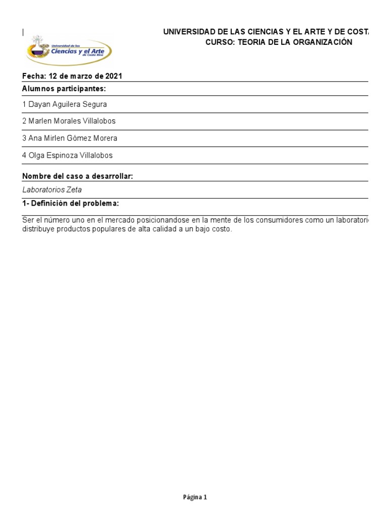 Grupo 4 Laboratorios Zeta | PDF | Cliente | Marketing