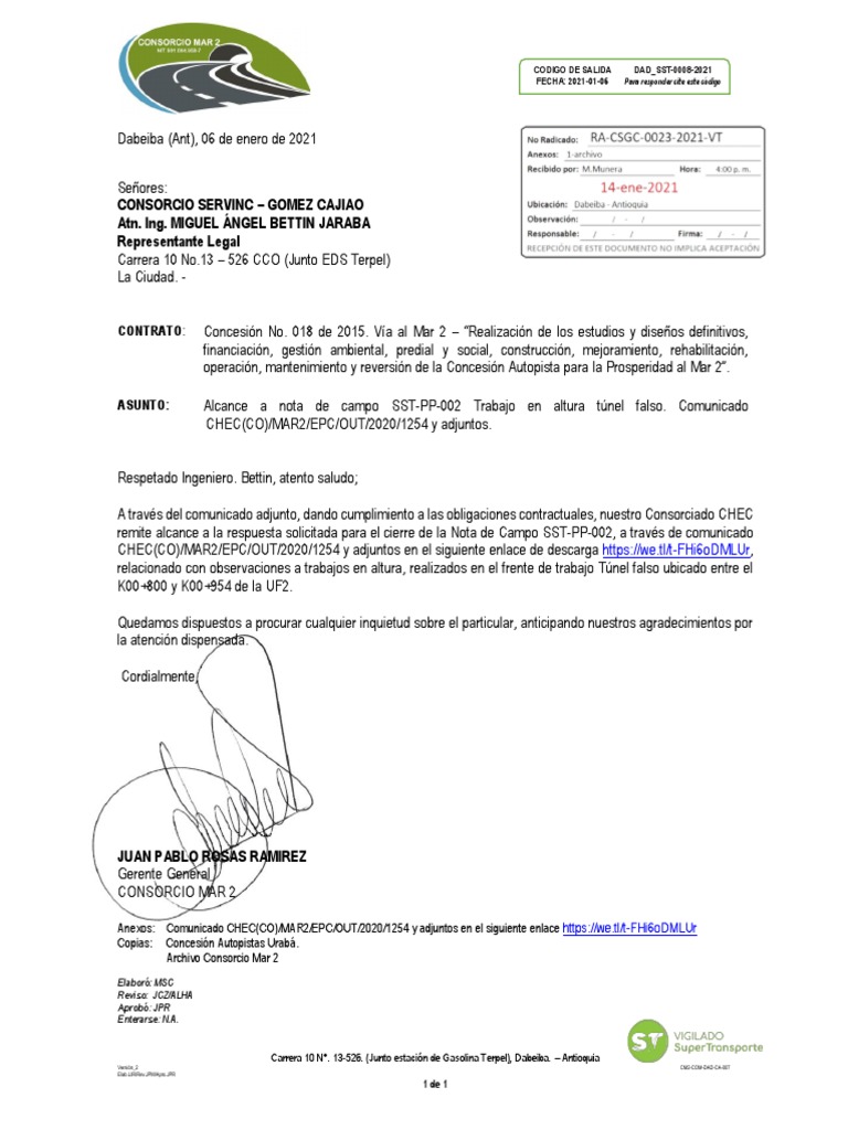 Ra CSGC 0023 2021 VT | PDF