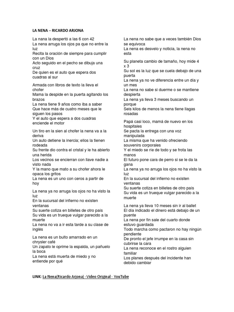 Canciones Actividad | PDF