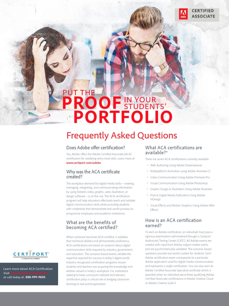 Aca Faq | PDF | Certification | Test (Assessment)