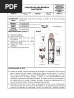 Ficha Tecnica de Caldera | PDF | Tubería (transporte de fluidos) | Caldera