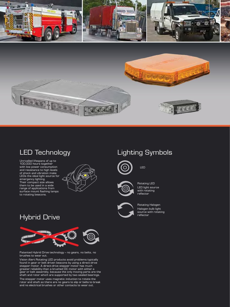El18 Lightbars070618 | PDF | Electric Motor | Light Emitting Diode