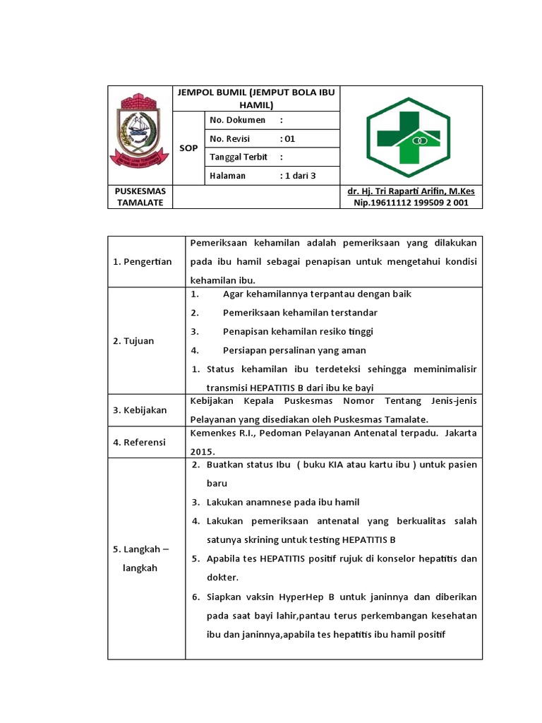 29.sop Skrining Hepatitis | PDF